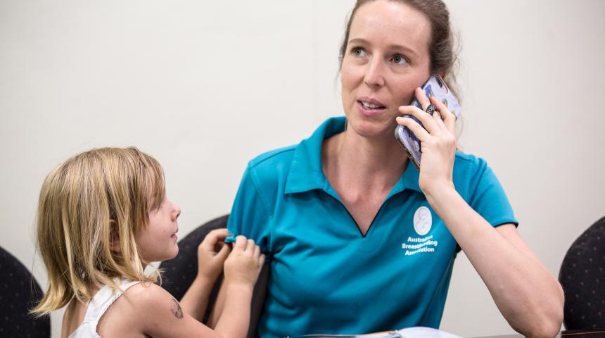 Breastfeeding Counsellor Helpline Australian Breastfeeding Association